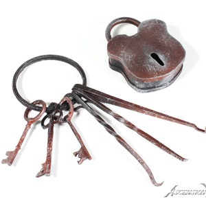 LARP Fake Thief Tool Kit Keys Lock Picks Roleplay Treasure | Etsy Canada