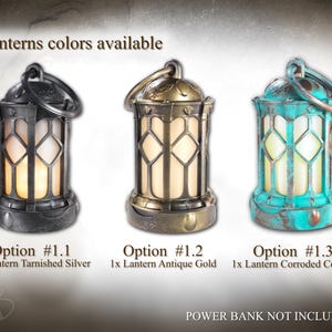 LARP LED Lantern – 3D Printed, USB Powered, Modular Fantasy Medieval ...