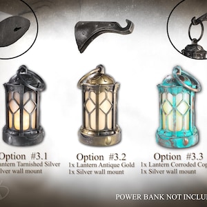 LARP LED Lantern – 3D Printed, USB Powered, Modular Fantasy Medieval ...