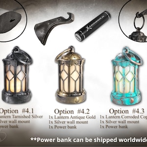 LARP LED Lantern – 3D Printed, USB Powered, Modular Fantasy Medieval ...