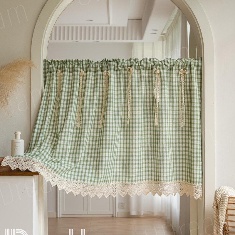 Gingham Valance - Etsy