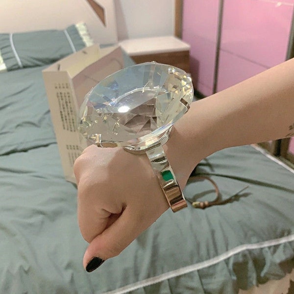 Large Diamond Ring - Etsy