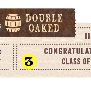 Personalized Bourbon Whiskey Label Bottle | Custom Bourbon Whiskey Gift ...