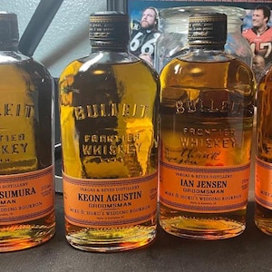 Personalized Bulleit Bourbon Label Bottle | Custom Bulleit Bourbon Gift ...