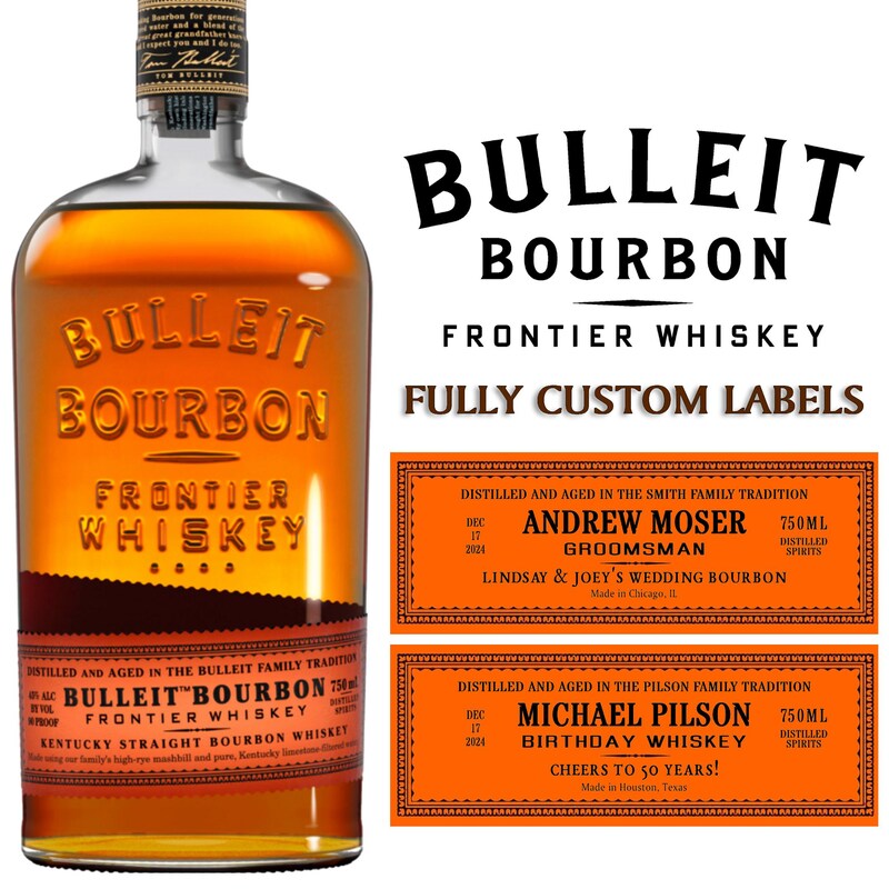 Bourbon Label Mini - Etsy