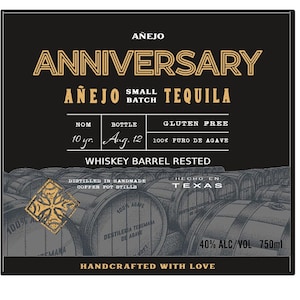 Custom Teremana Tequila Label Bottle Teremana Tequila Birthday Label ...