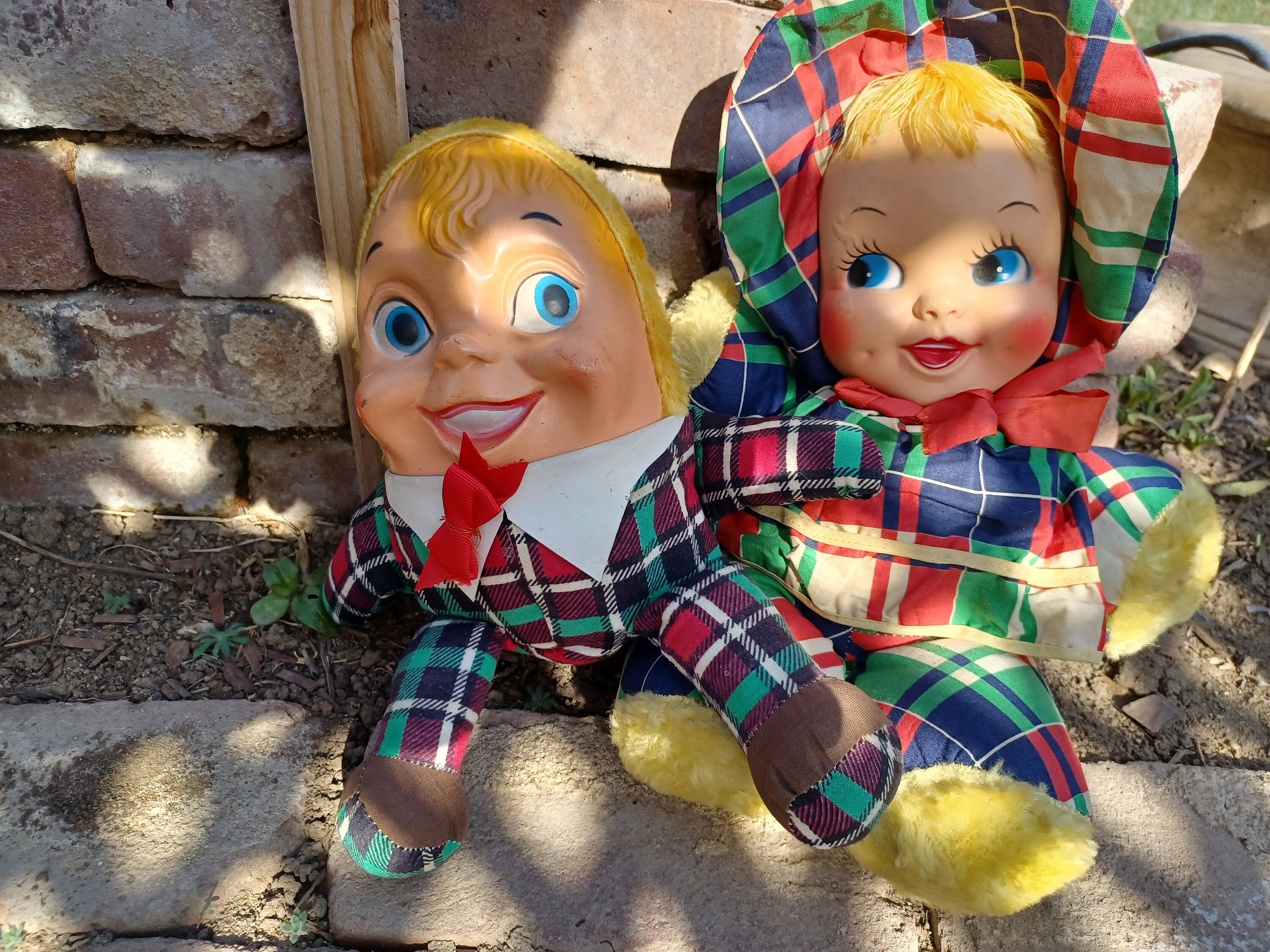 Carnival Side Glancing Gund Plaid Perki Dolli Plush Toy/ Doll - Etsy