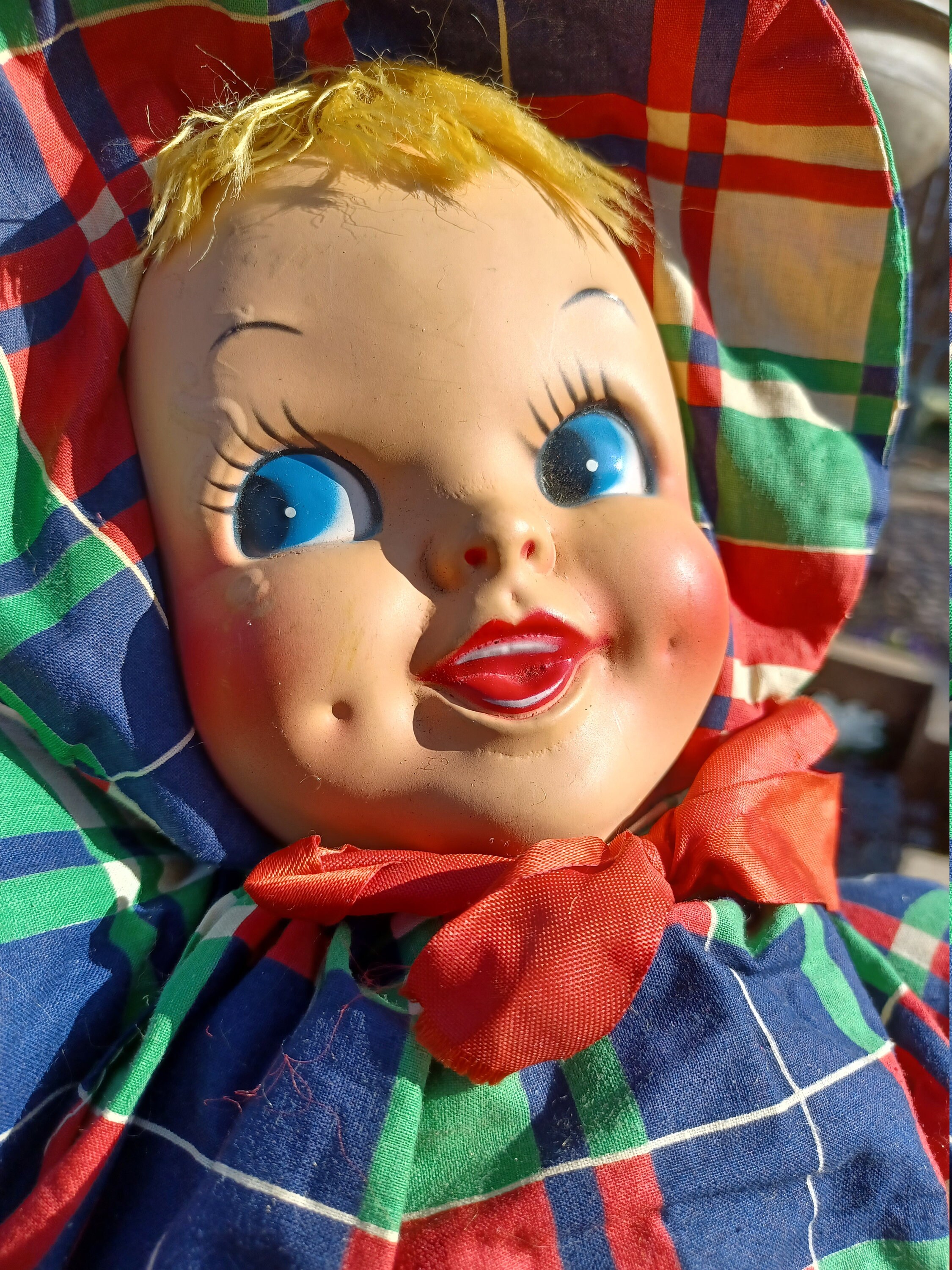 Carnival Side Glancing Gund Plaid Perki Dolli Plush Toy/ Doll - Etsy