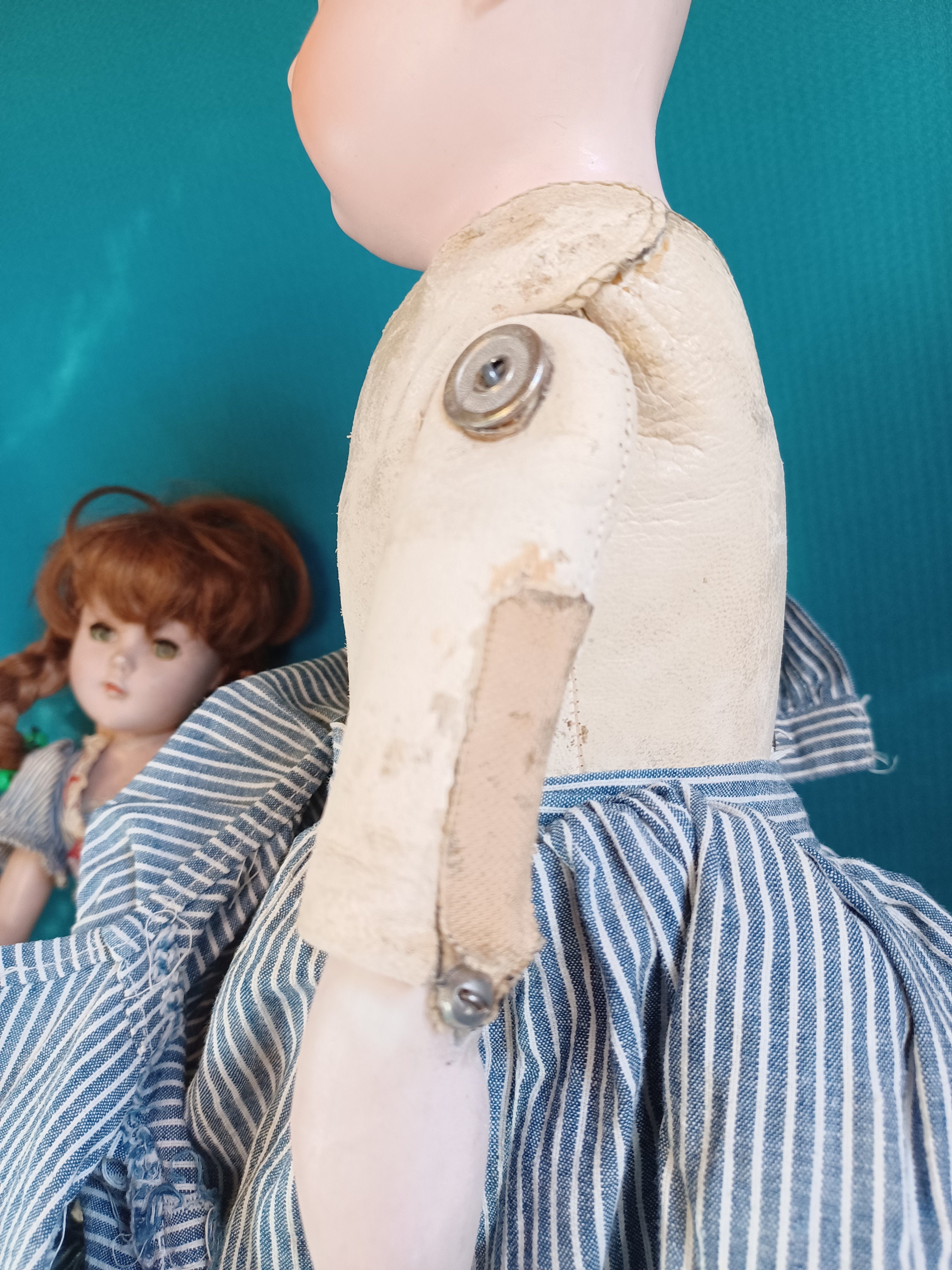 22 All Original AM Doll Jointed Leather Body / Nurse - Etsy