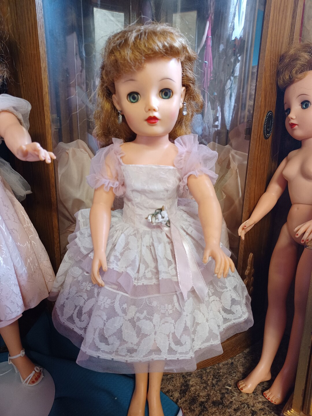 VT 18" Miss Revlon Doll in Original Pink and Lace Dress From Queen of ...
