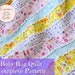 Baby Rag Quilt Pattern - Fully Illustrated Tutorial PDF - Instant ...