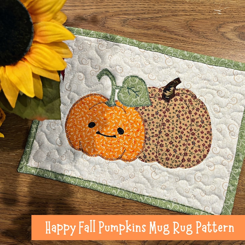 Fall Mug Rug - Etsy