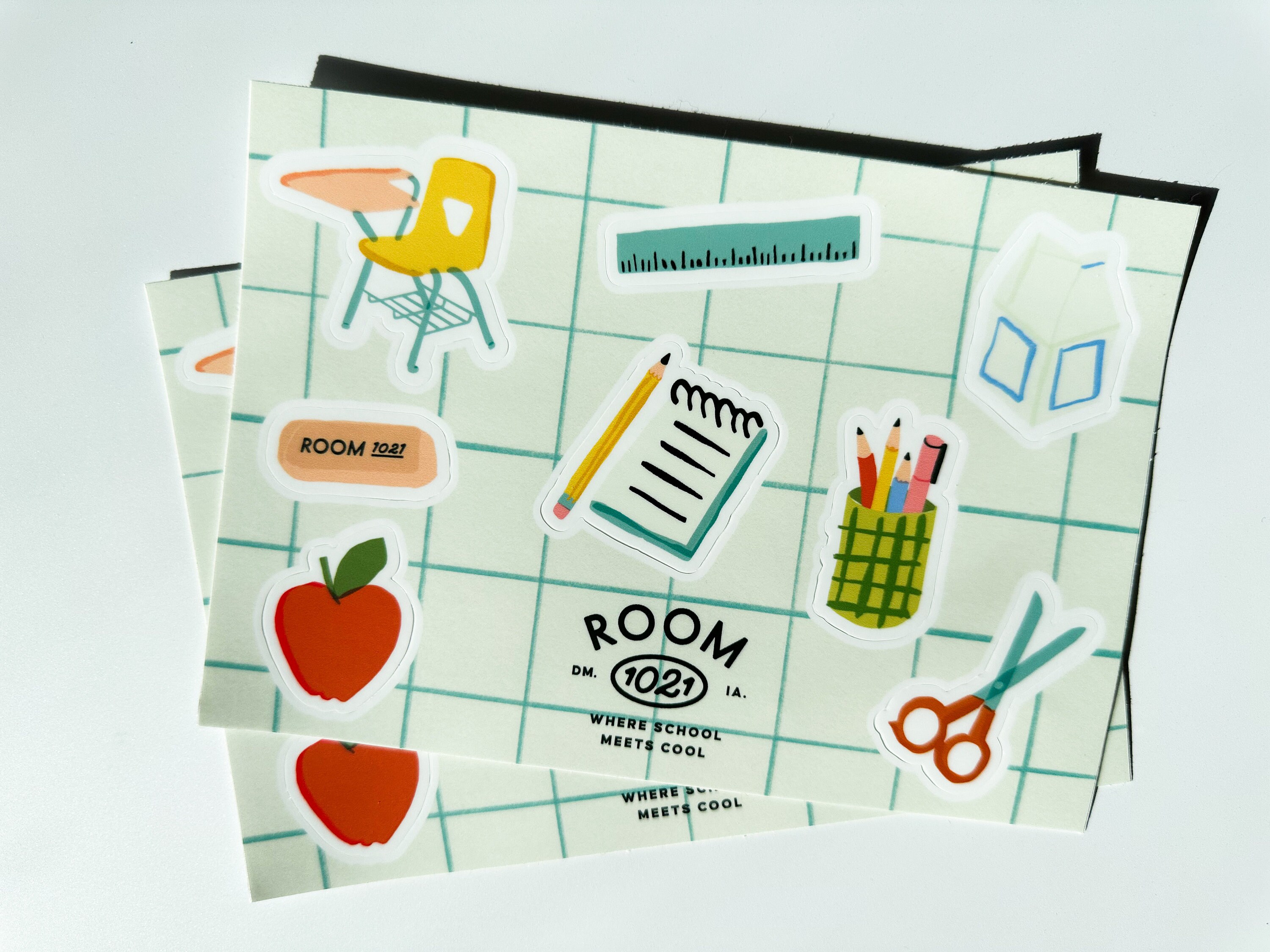 School Sticker Sheet - Etsy