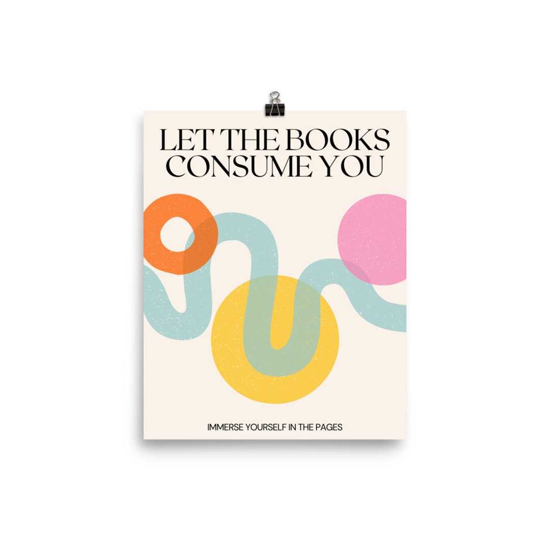 Fun Festival Inspired Reading Poster - Etsy