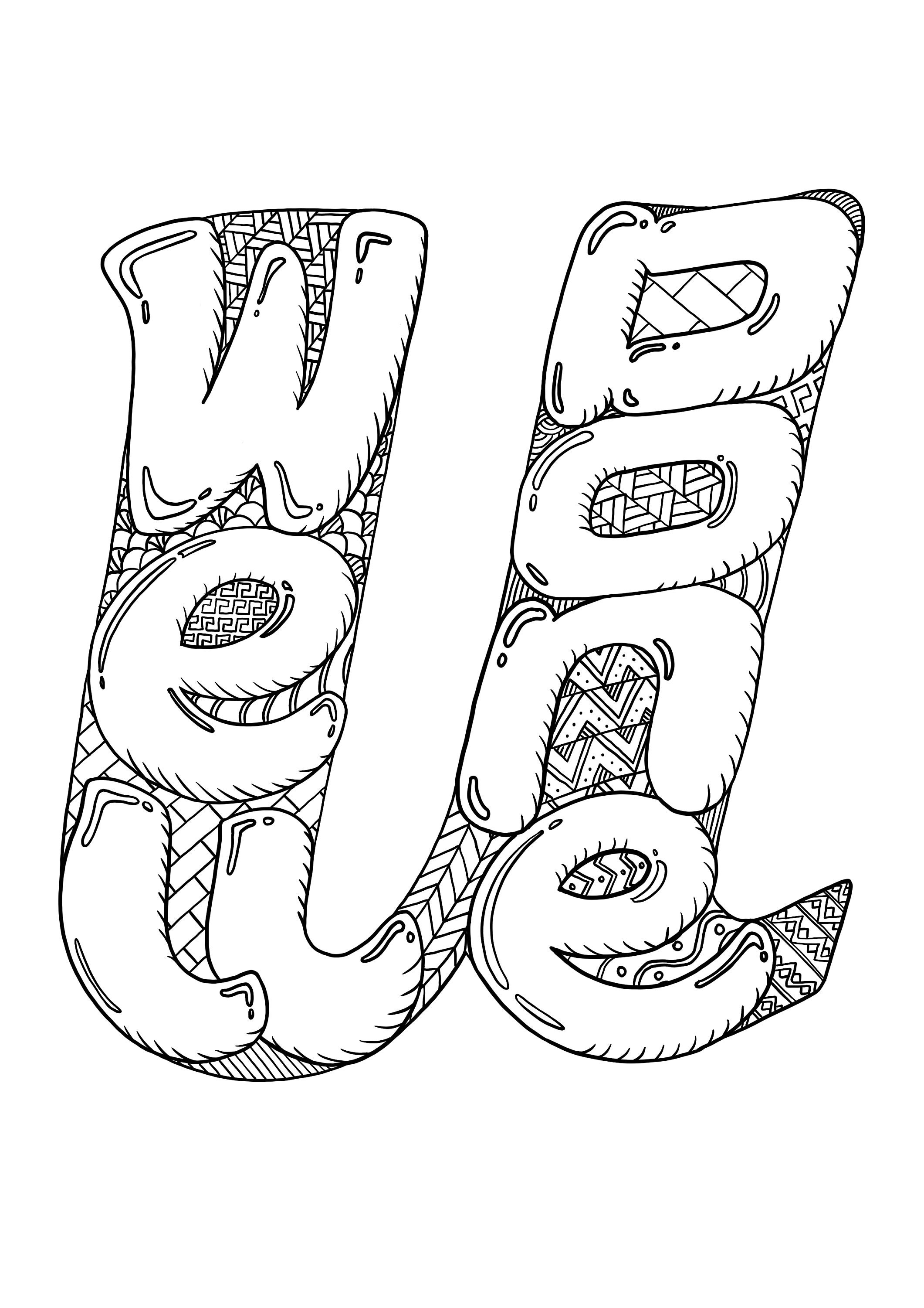 Well Done You Colouring in Page | Instant Digital Download Printable ...