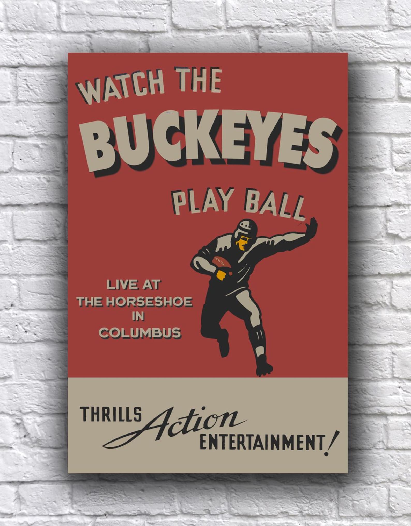 Ohio State University OSU Buckeyes Football Live From the Horseshoe ...