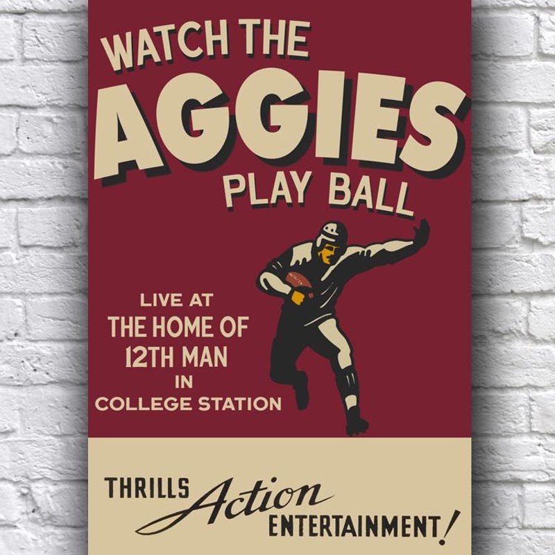 Poster Aggie - Etsy