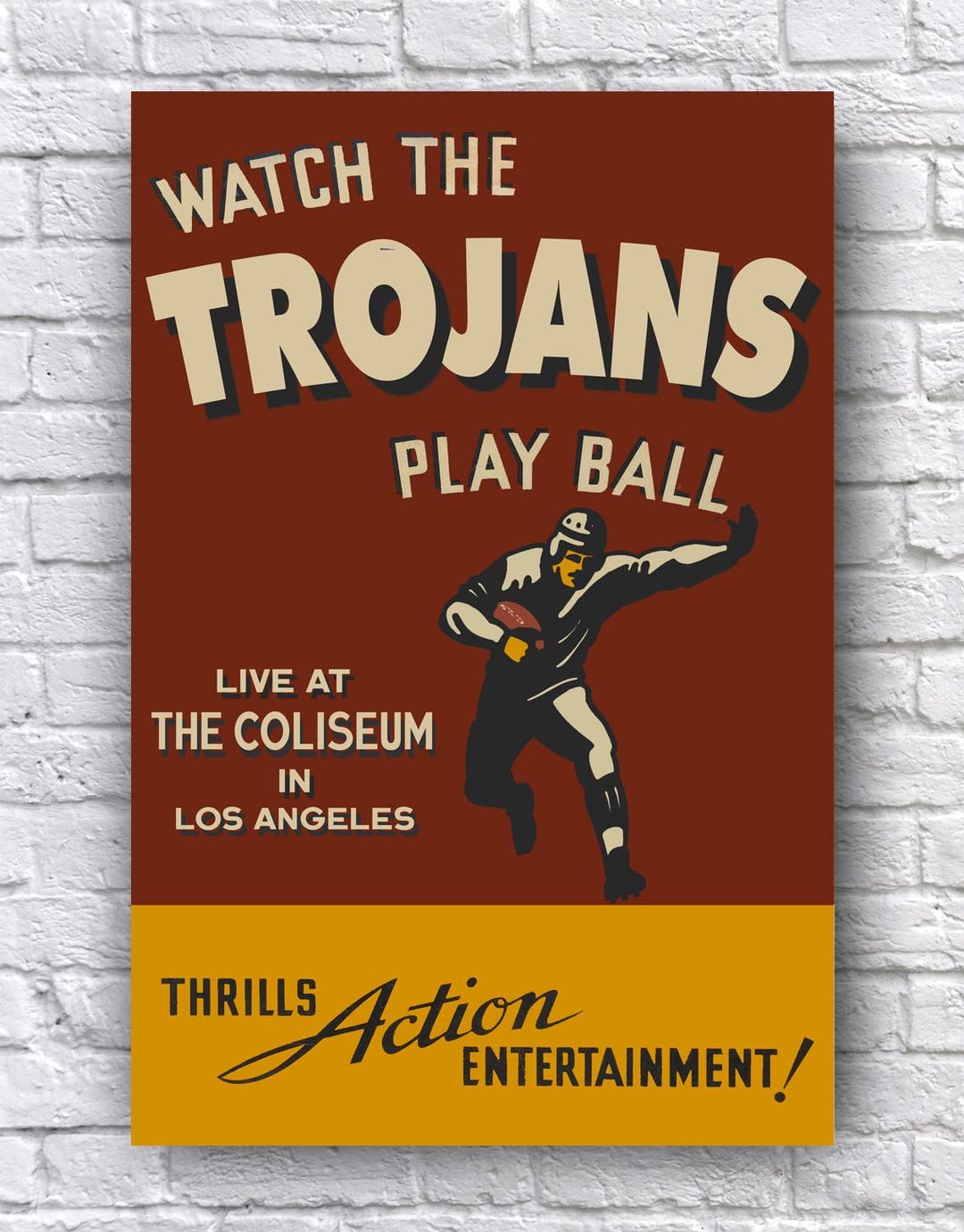 The University of Southern California USC Trojans Football Live From ...