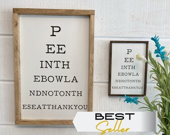 Funny Eye Chart - Etsy