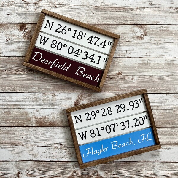 Wooden Beach Signs - Etsy
