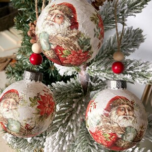 Sets of Saint Nicolas Handmade Christmas Ornaments, St Nick Christmas ...