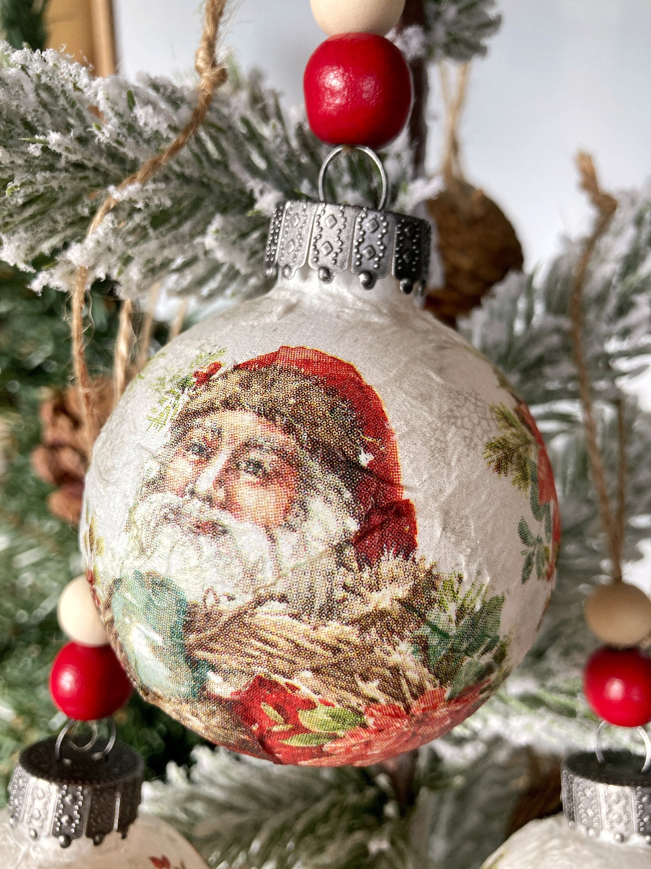 Sets of Saint Nicolas Handmade Christmas Ornaments, St Nick Christmas ...