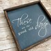 Blue Distressed Farmhouse Wood Signs Navy These Are the Good - Etsy