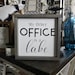 My Other Office is A Lake Work From Home Decor, Lake House Decor Wall ...
