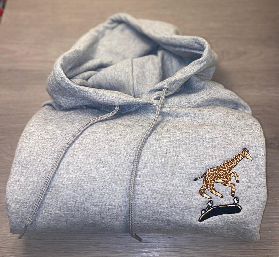 Giraffe Sweatshirt Embroidery - Etsy