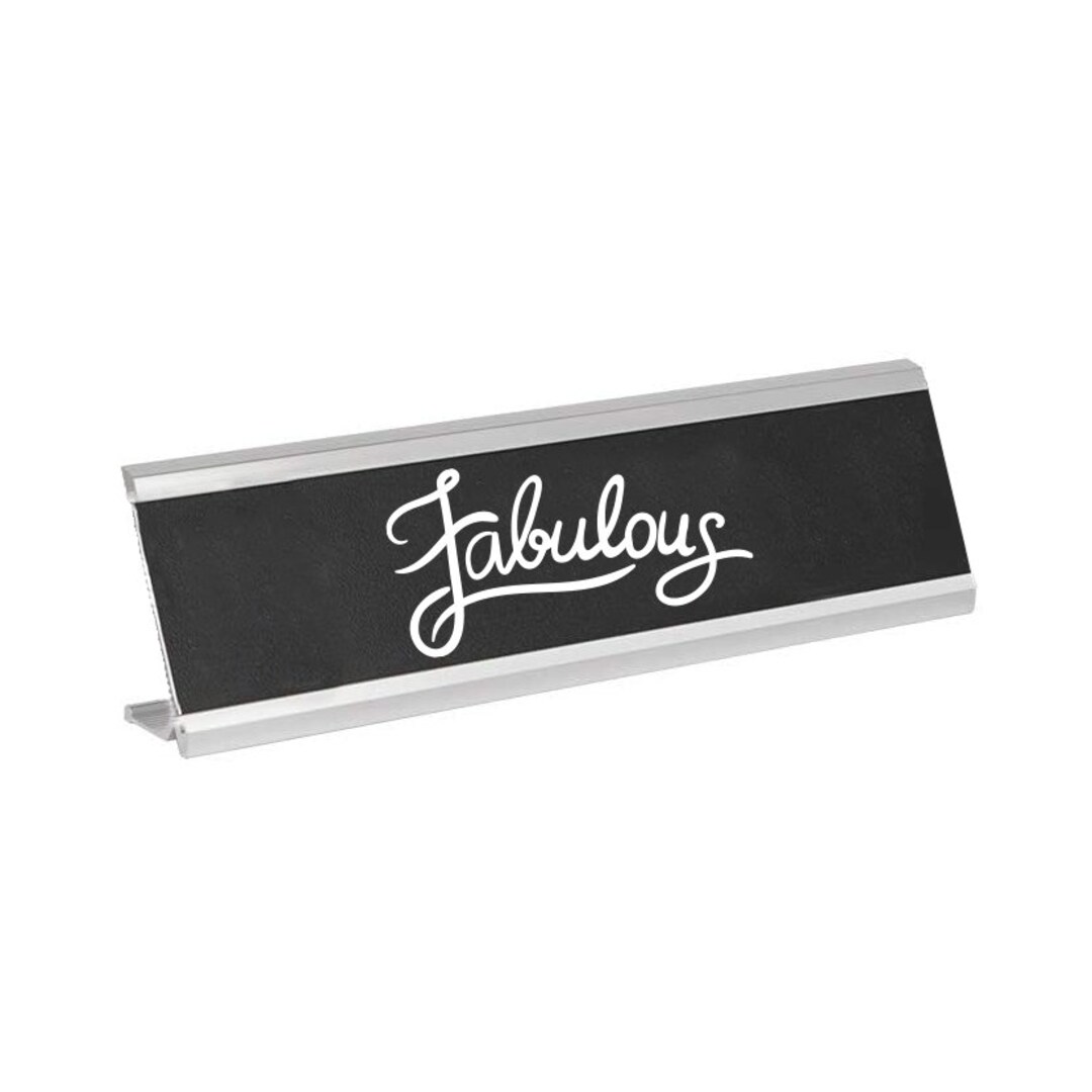 Funny Name Plate Office Decor HBIC Funny Desk Name Plate - Etsy