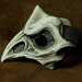 Fantasy Bird Skull Mask, Half Mask, Corvus / Raven / Crow - Etsy