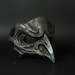 Fantasy Bird Skull Mask, Corvus / Raven / Crow, Half Mask - Etsy