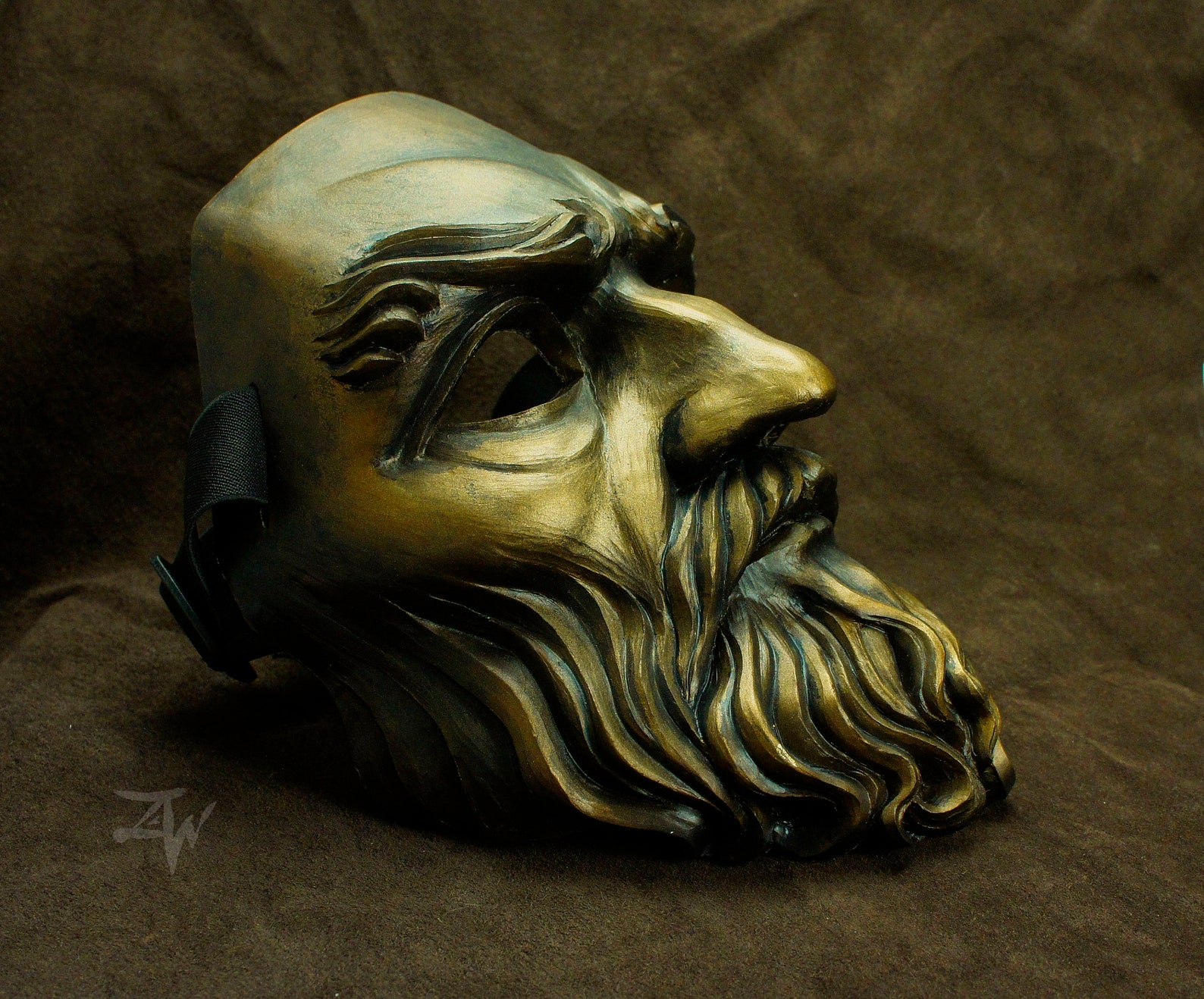 Fantasy Alchemist Mask Old Man Mask - Etsy
