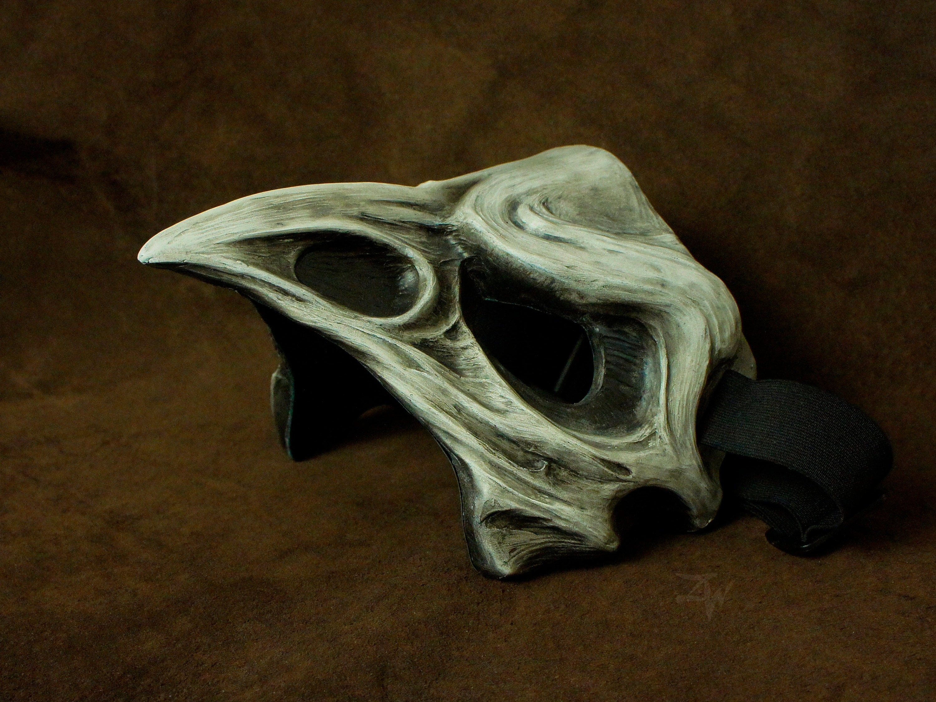 Fantasy Bird Skull Mask Half Mask Corvus / Raven / Crow - Etsy Canada