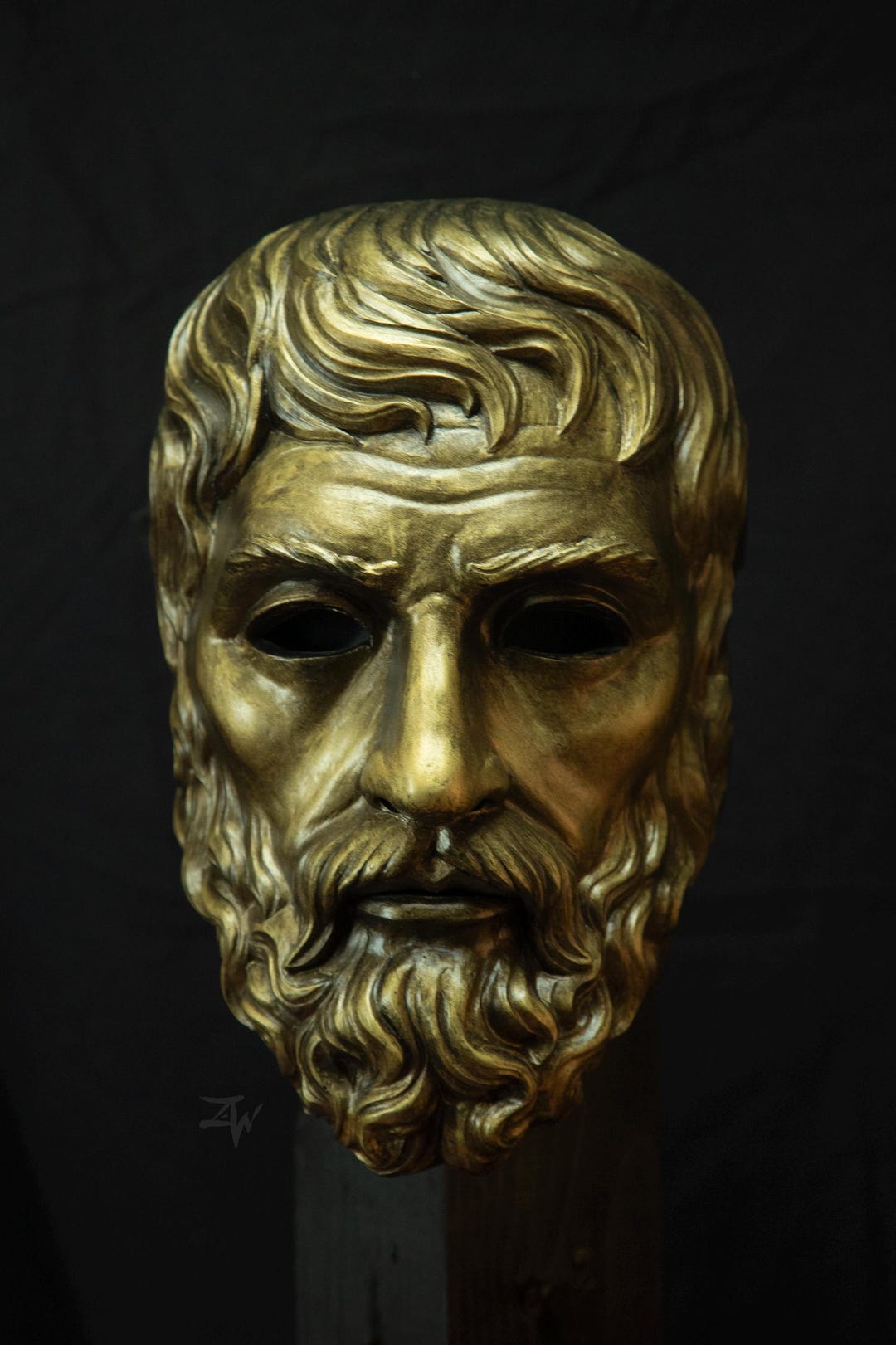 Fantasy Ancient Greek Philosopher Mask, Old Man Mask - Etsy