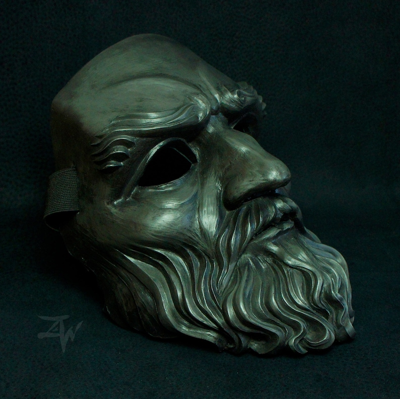 Fantasy Alchemist Mask Old Man Mask - Etsy