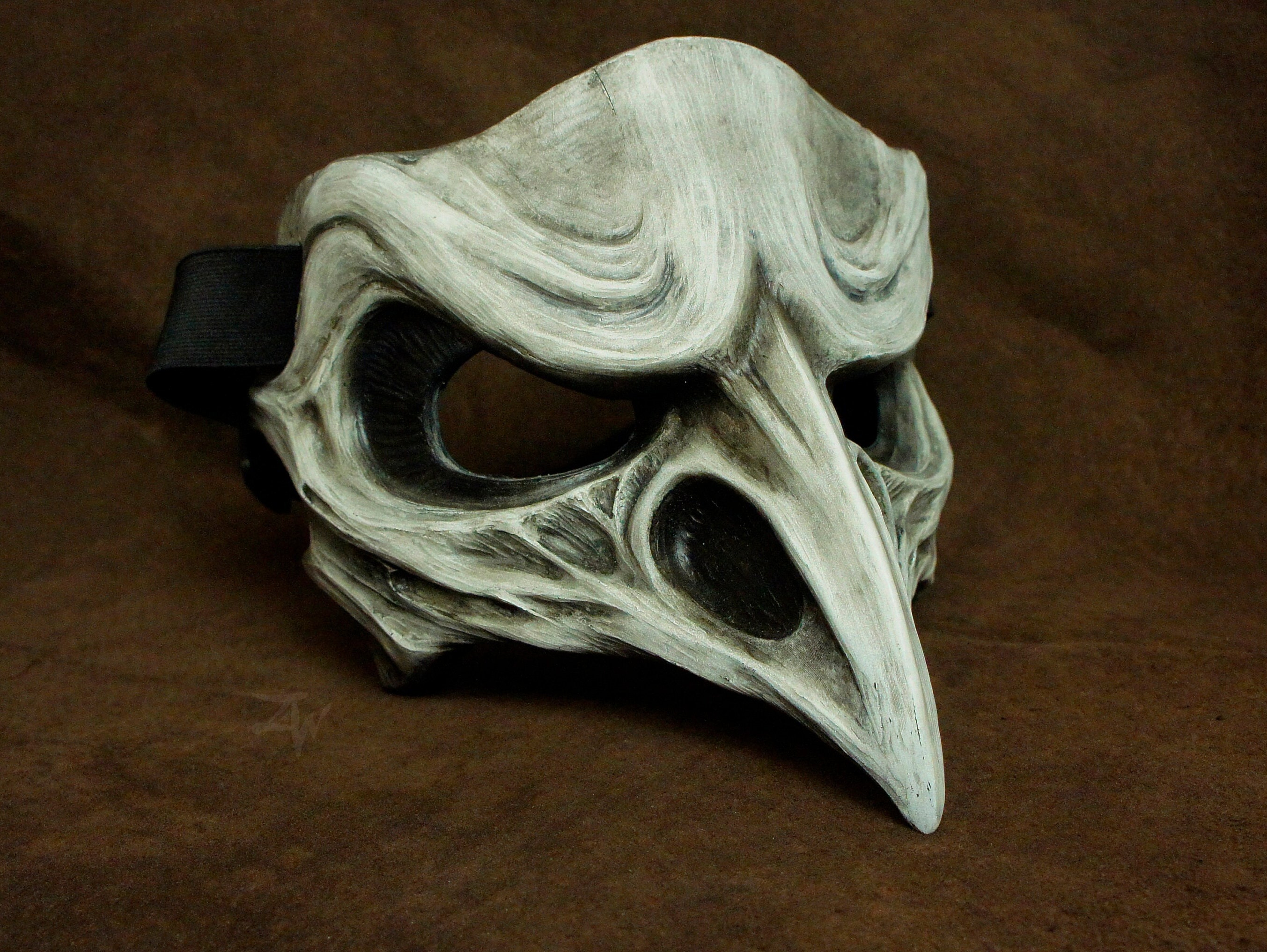 Fantasy Bird Skull Mask Half Mask Corvus / Raven / Crow - Etsy Canada