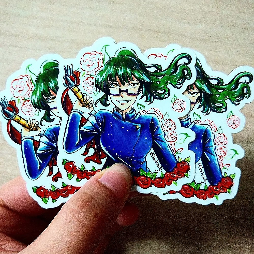 Maki Sticker From Jujutsu Kaisen ! - Etsy