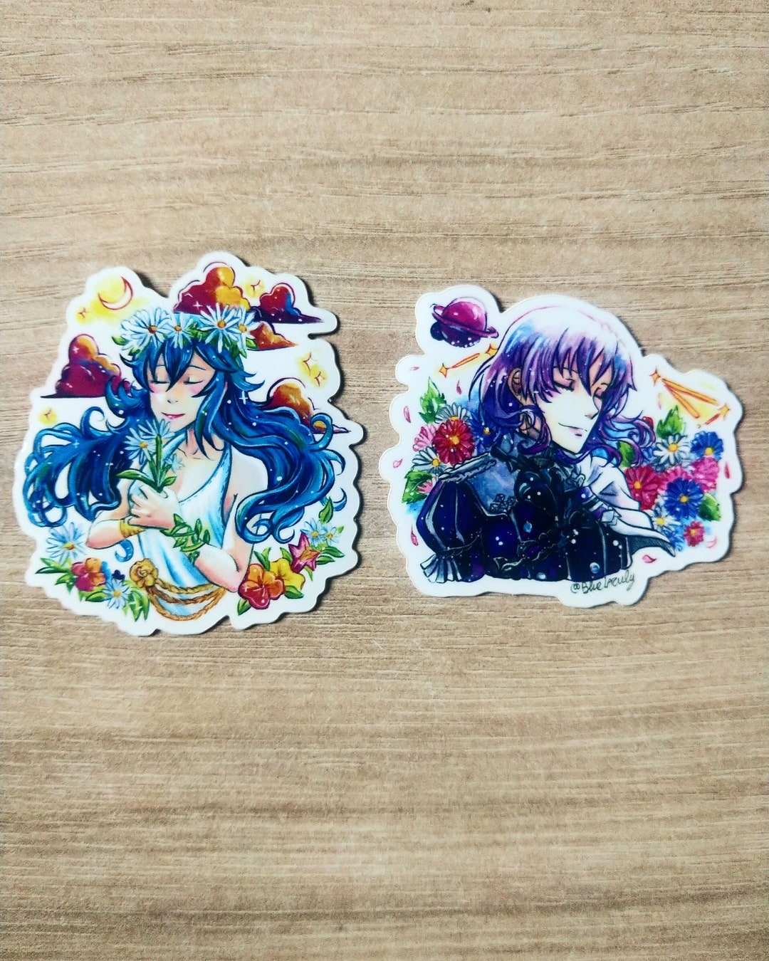Lucina and Yuri Stickers From Fire Emblem - Etsy