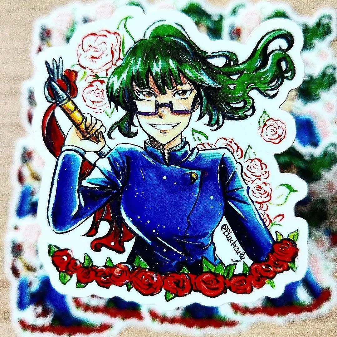 Maki Sticker From Jujutsu Kaisen ! - Etsy
