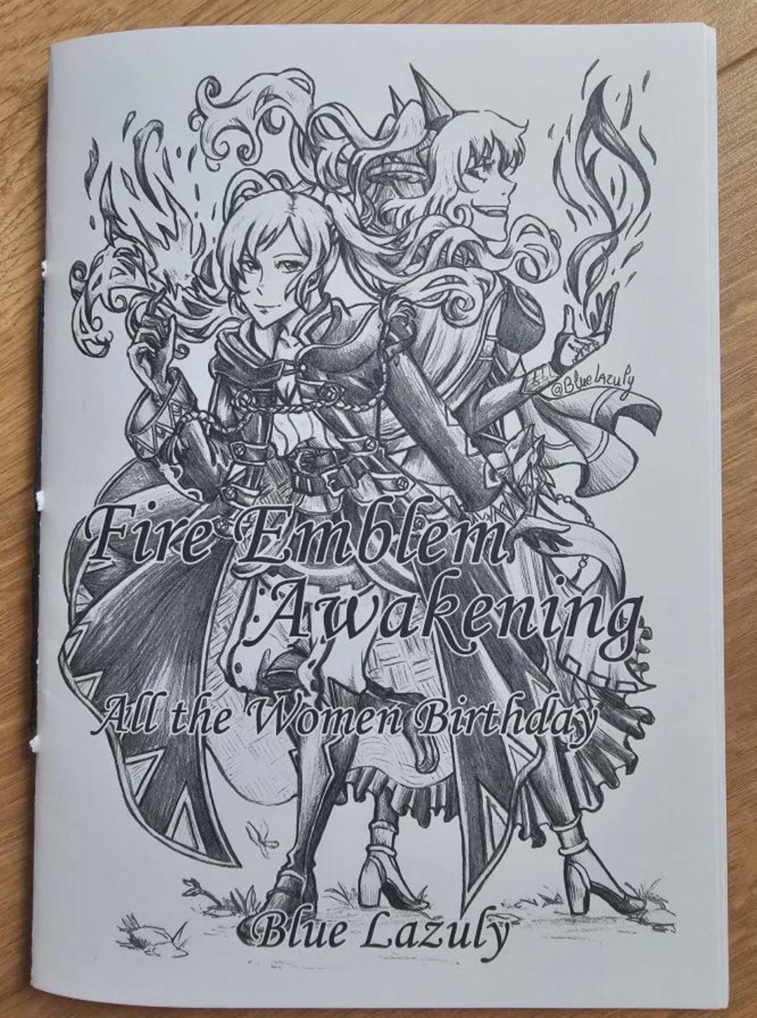 All the Women From Fire Emblem Awakening Book- A5 - Etsy