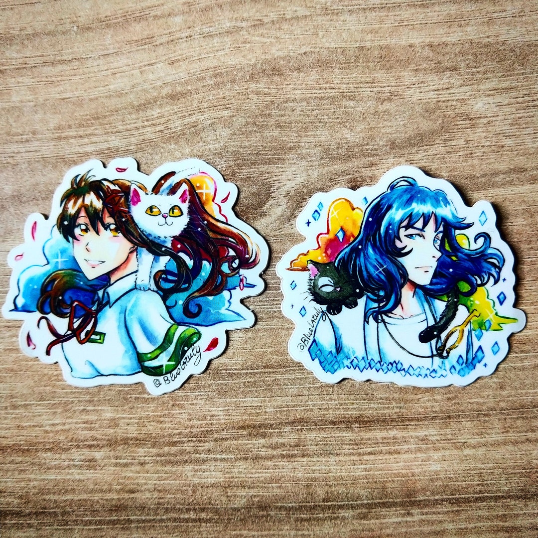 Suzume and Sota Stickers - Etsy