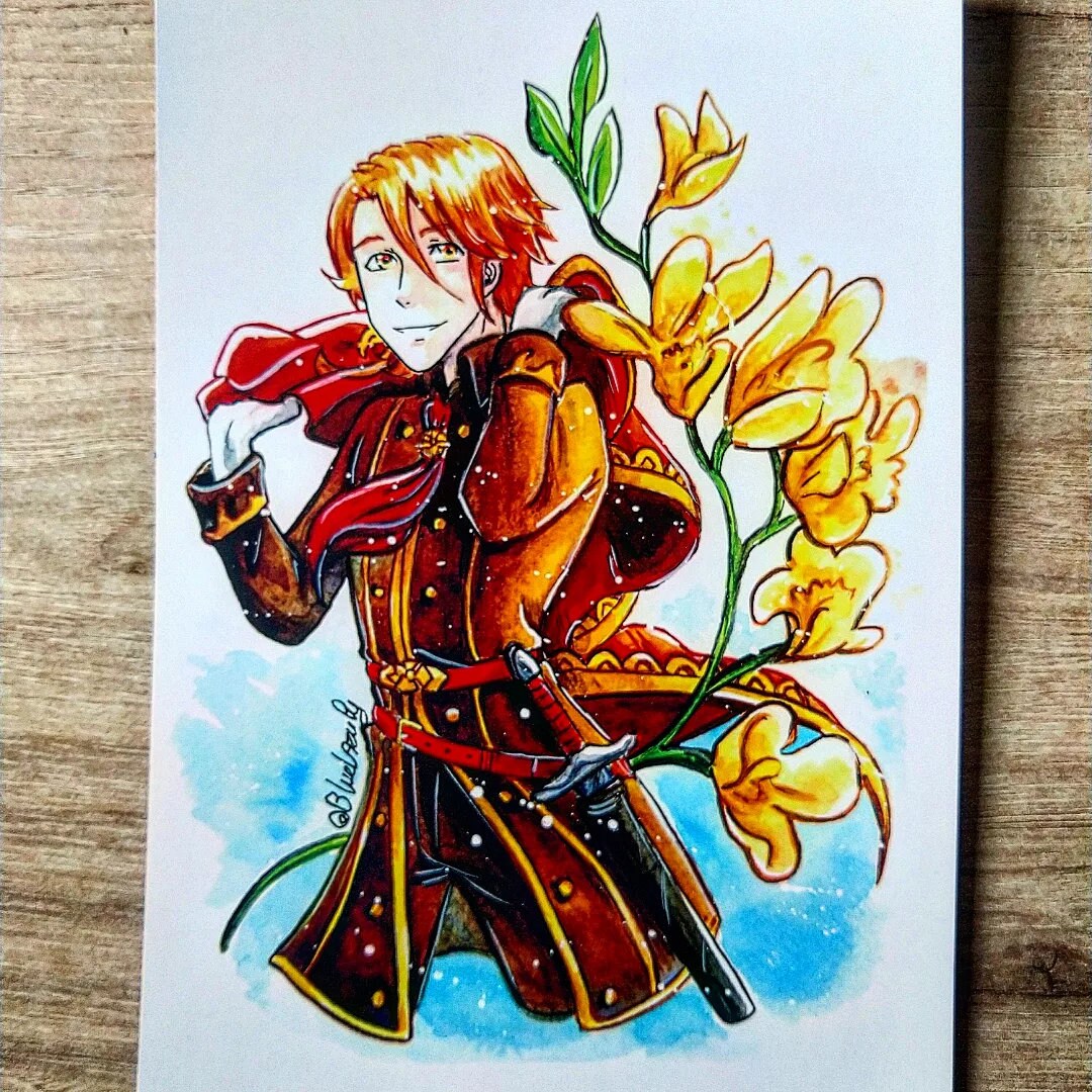Ferdinand Print From Fire Emblem Three Hopes - Etsy