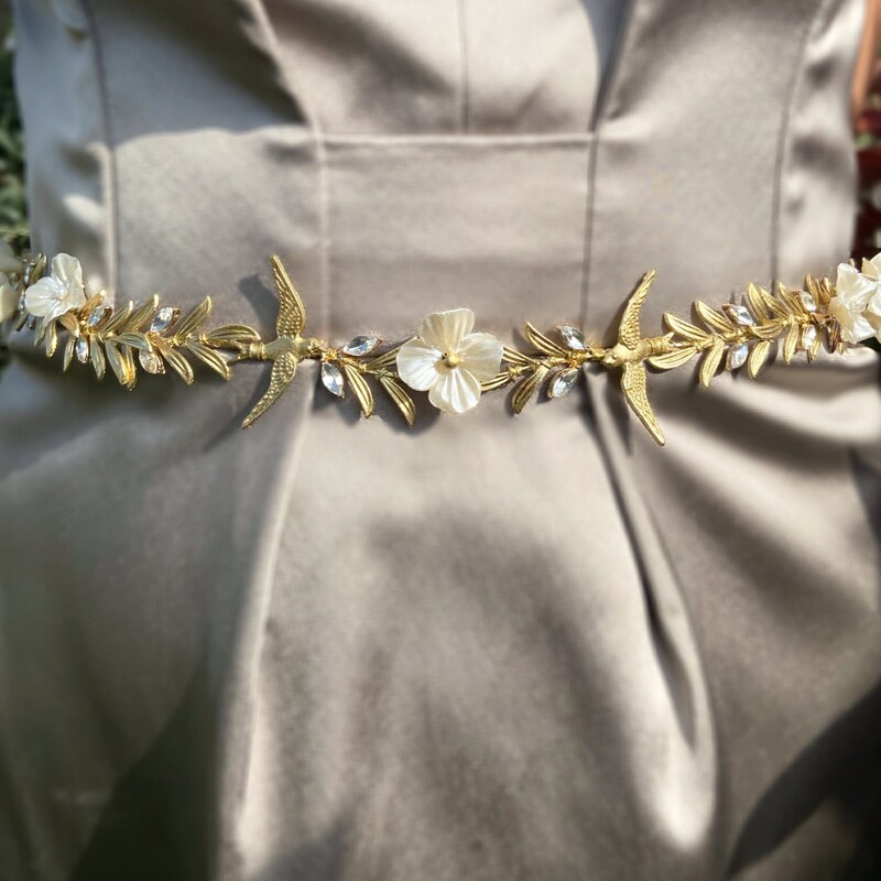 Gold Wedding Belt - Etsy