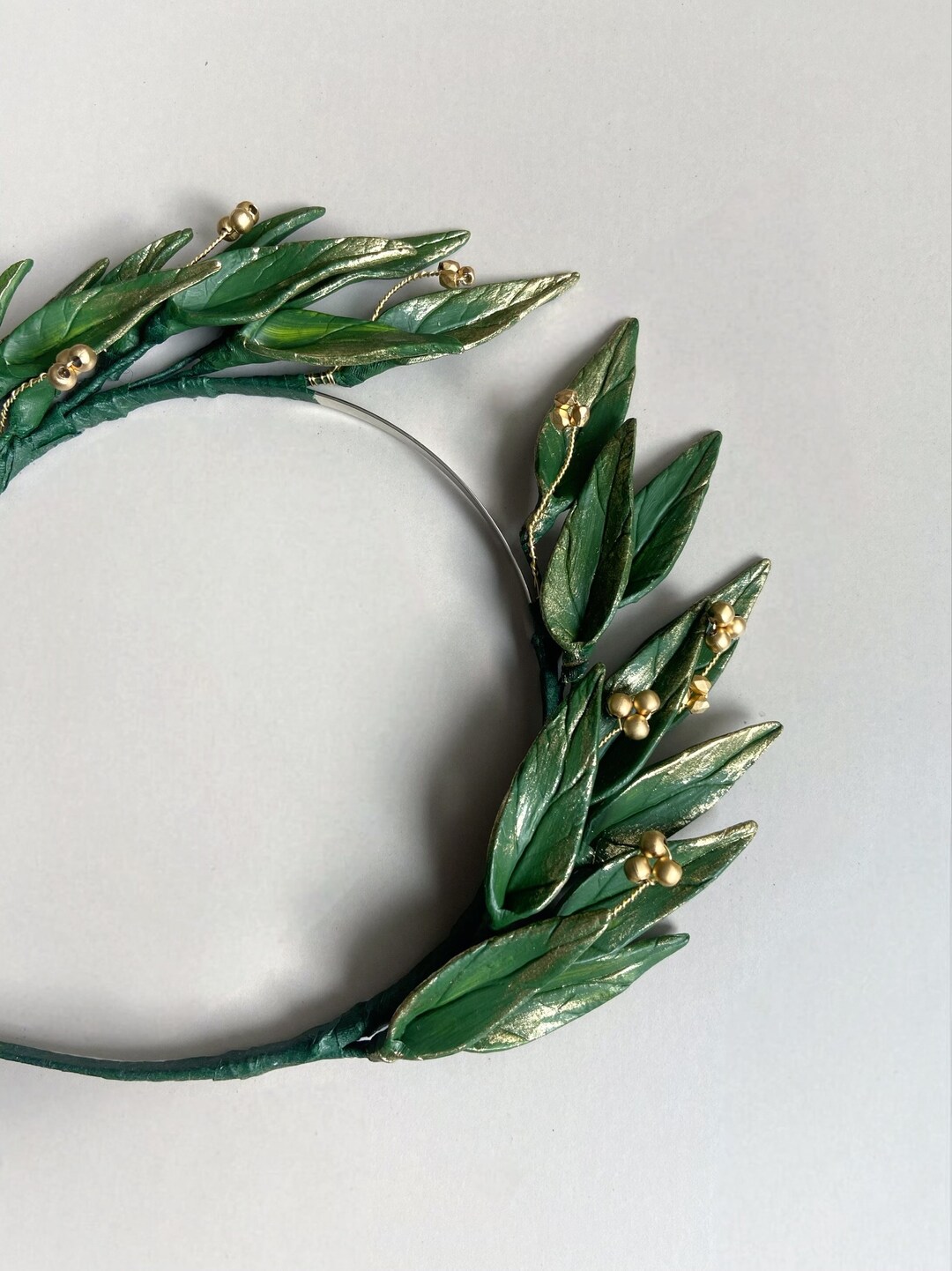 Christmas Headband for Girls, Christmas Gift for Girl, Greenery Girls ...
