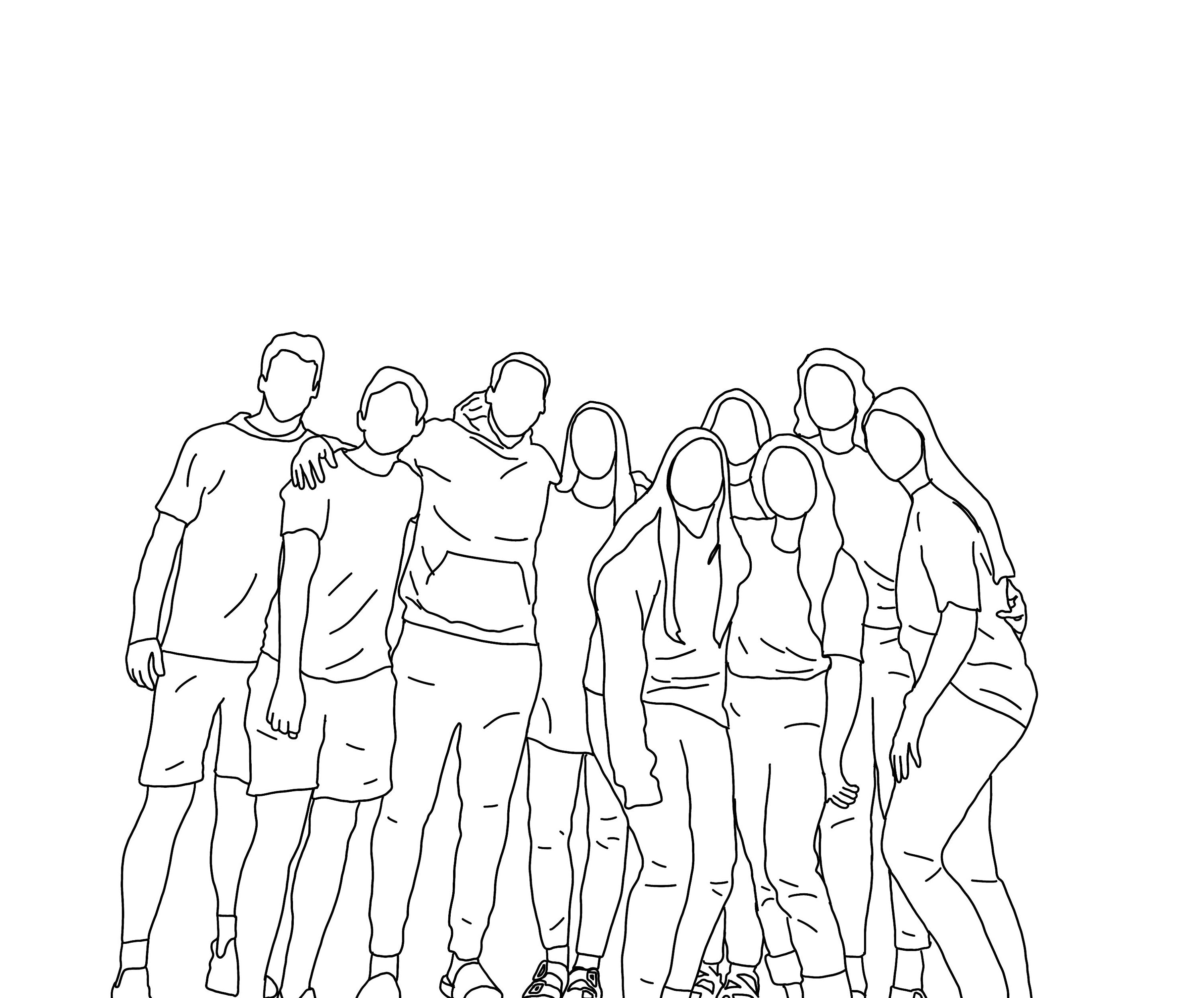 Custom Digital Outline Photo Illustration - Etsy