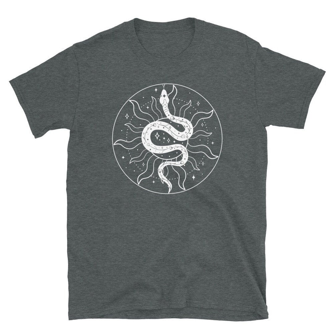 Vintage Halloween Esoteric Snake Shirt, Goblincore Shirt, Dark ...