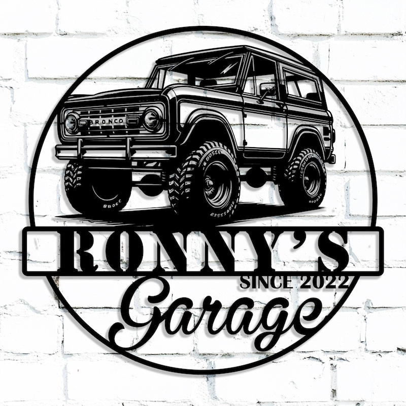 Ford Bronco off Road Art - Etsy