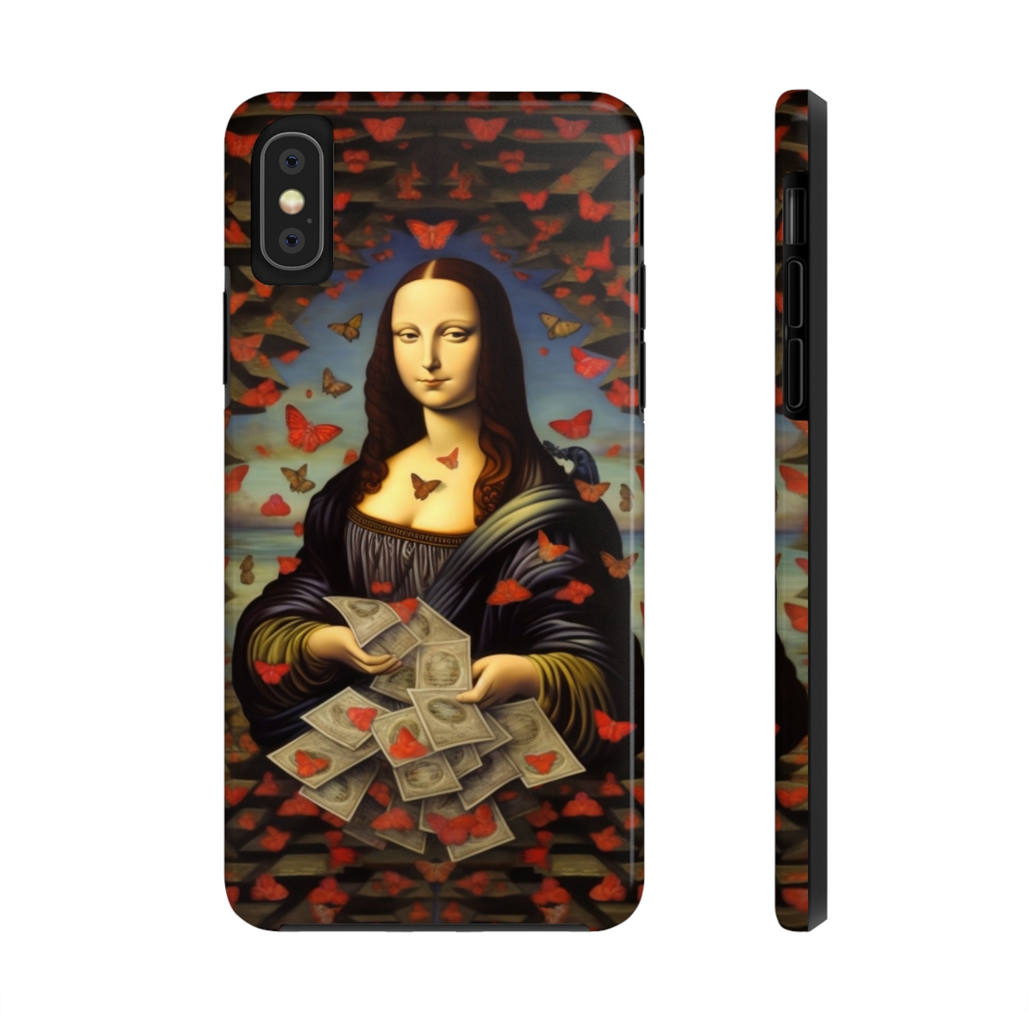 Lady Lisa Trippy Psychedelic Colorful Butterfly Surrealist - Etsy