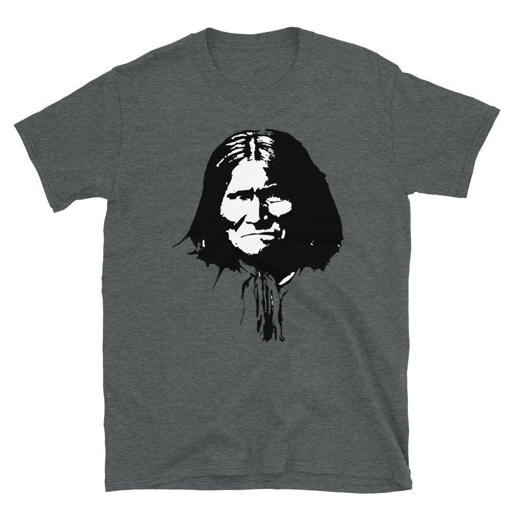 Vintage Native American T-shirt, Geronimo American Warrior, American ...